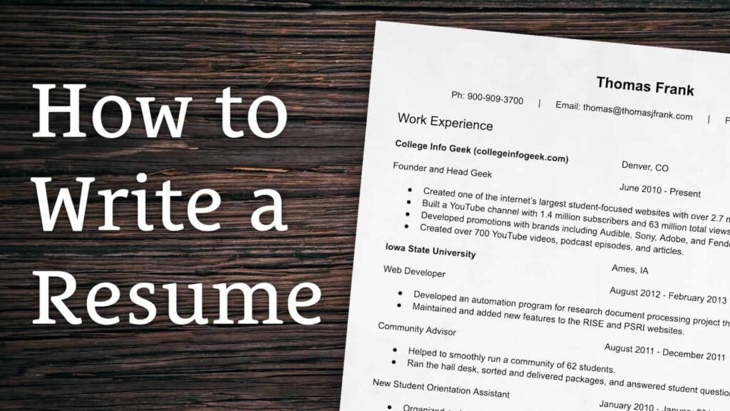 11 Proven, High-Impact Steps on how to write a resume That Wins ...